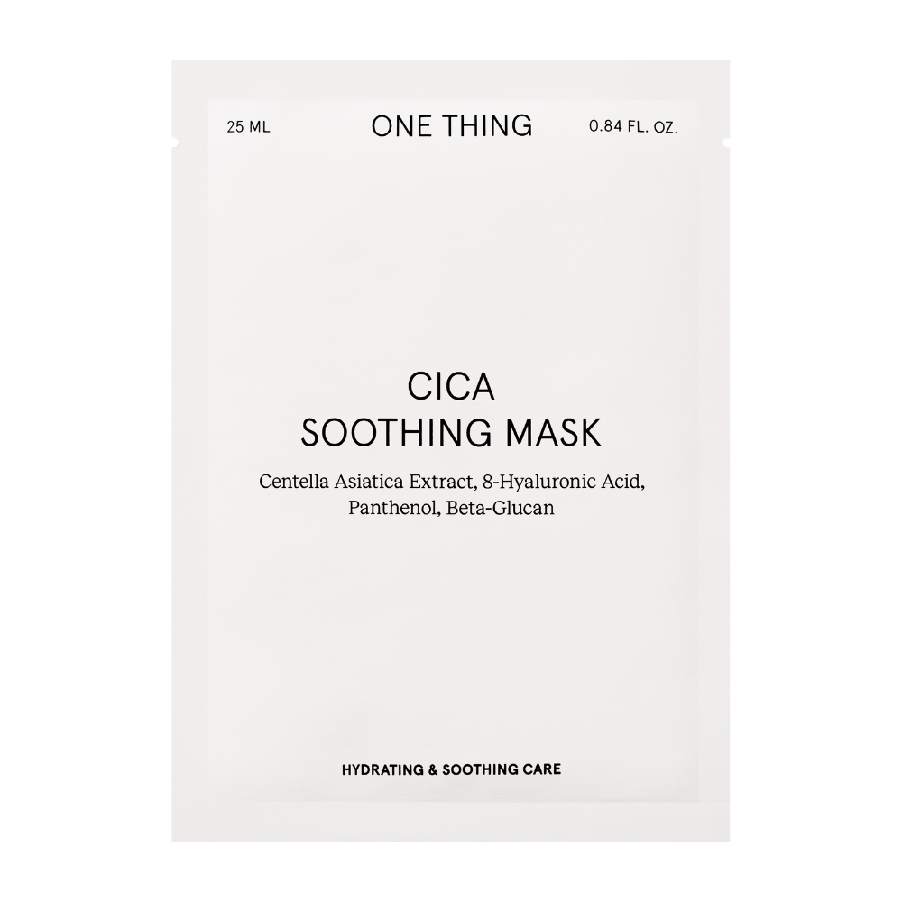 ONE THING Cica Soothing Mask - 1pc – PURESEOUL