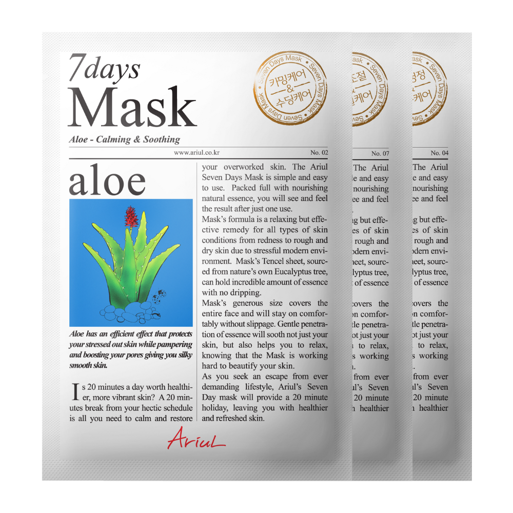 ARIUL 7 Day Mask - 7 Types (1pc) – PURESEOUL