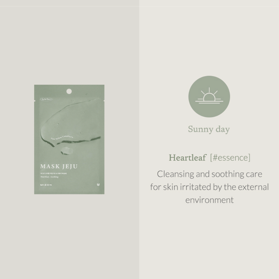 MIZON Joyful Time Sheet Mask Jeju - 5 Types (1pc) – PURESEOUL