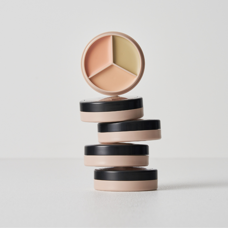 THE SAEM Cover Perfection Triple Pot Concealer - 5 Shades (13.5g ...