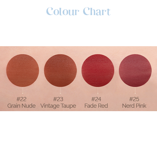 ROM&ND ZERO Velvet Tint, Vintage Filter Series - 4 Colours (5.5g ...